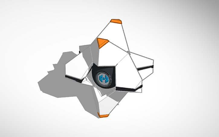 3D design ghost - Tinkercad