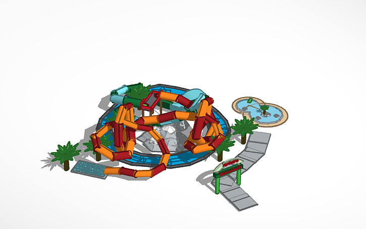 3D design Ryder's Waterpark | Tinkercad