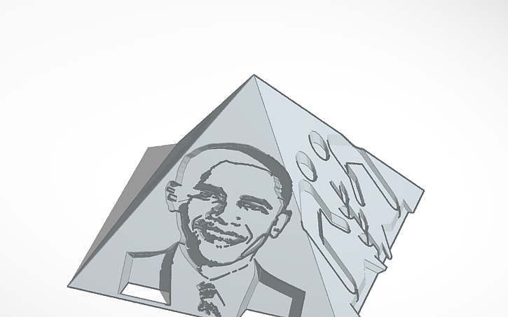 3D design obamamid | Tinkercad