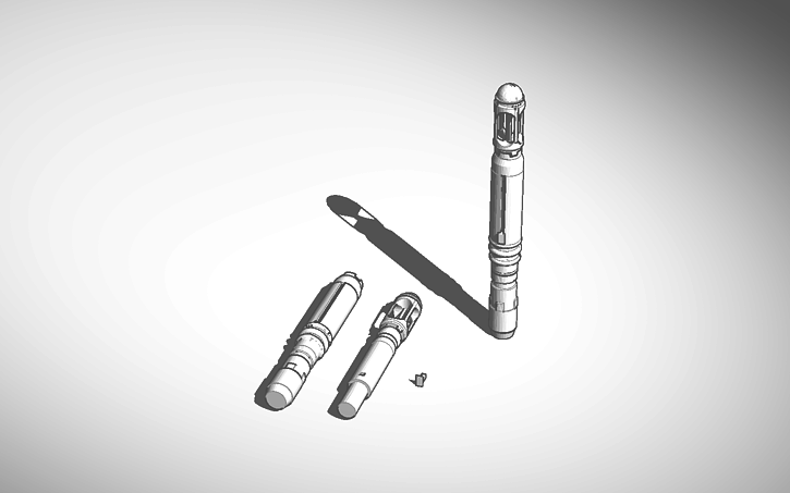 3D design sonic screwdriver | Tinkercad