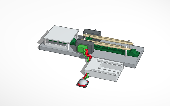 3D design Handheld launcher | Tinkercad