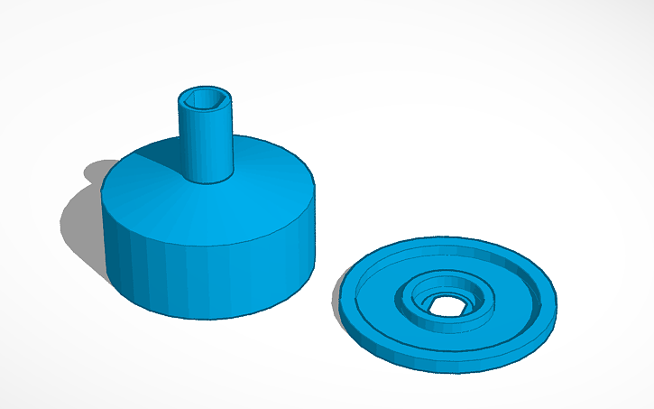 3D design Coil winding bobbin | Tinkercad
