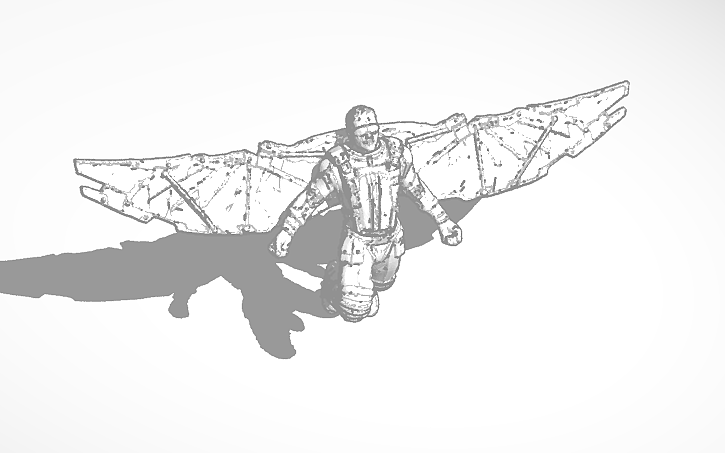 3D design Falcon - Tinkercad