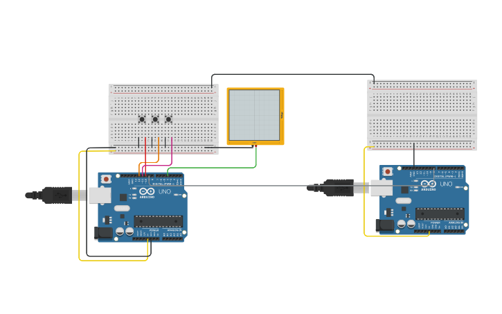 Circuit design Compito sistemi v.1 | Tinkercad