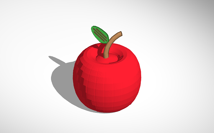 3D design Apple