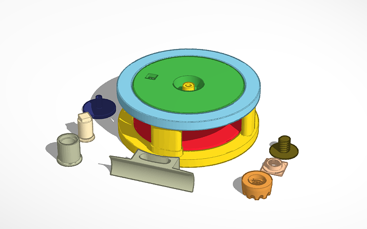 3D design Fishing reel | Tinkercad