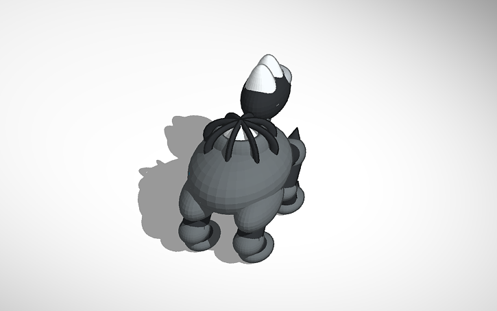 3D design animal body structure | Tinkercad