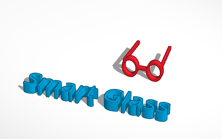 3D design Smart Glass | Tinkercad