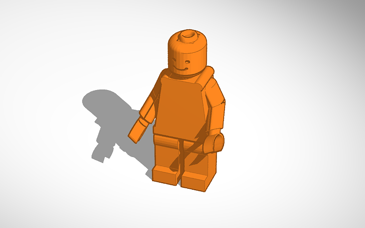 3D design Lego Person - Tinkercad