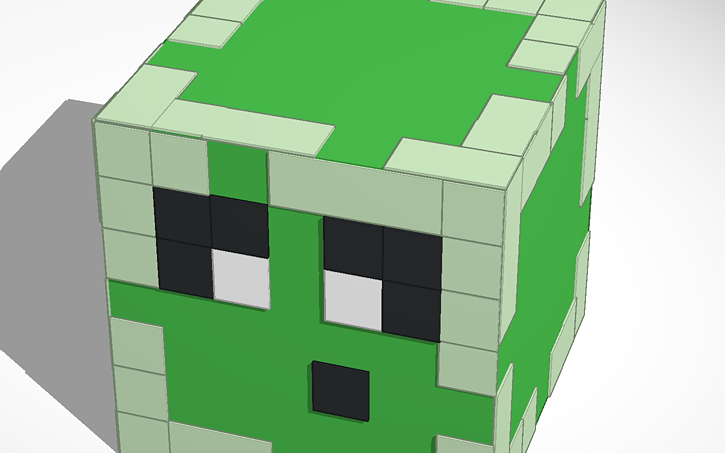 3D design Minecraft Slime - xKong Create | Tinkercad