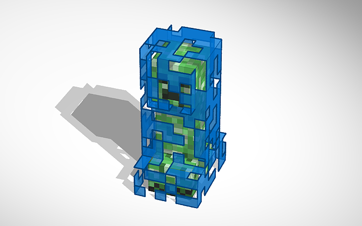 3D design Charged Creeper | Tinkercad