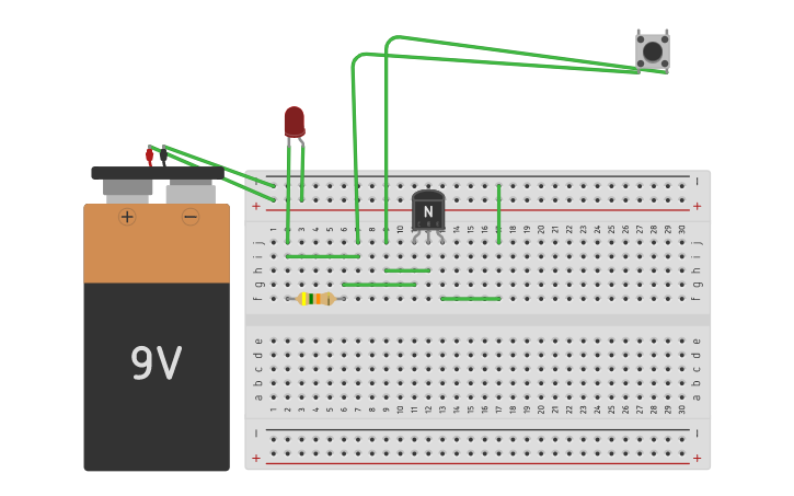 Circuit Design Touch Sensor Tinkercad