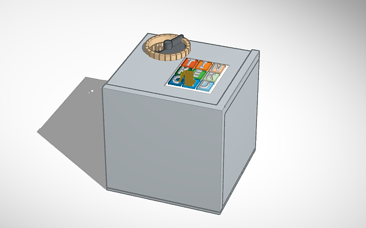 3D design Cage - Tinkercad