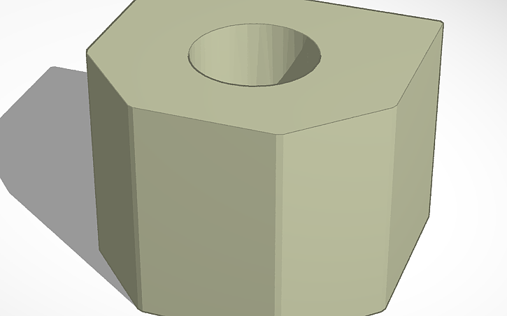 3D design 12mm Lead Screw Nut Mount For WorkHorse Large 3D Printer Z ...