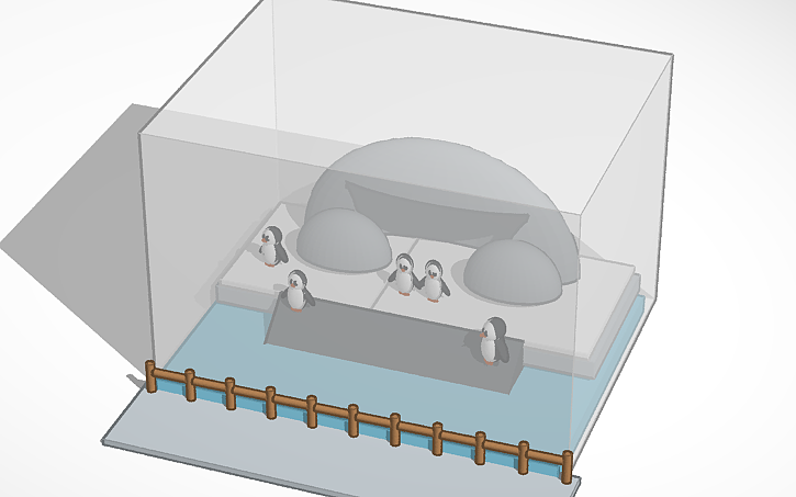 3D design Animal Zoo project collab | Tinkercad