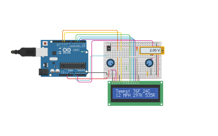 Circuit Design Copy Of Weather Station Temp Wind Speed Tinkercad
