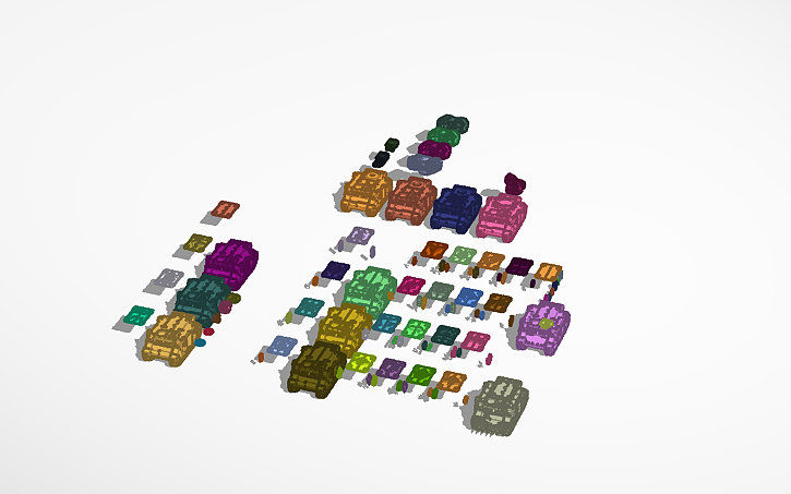 3D design Rhino Mars Builder - Tinkercad