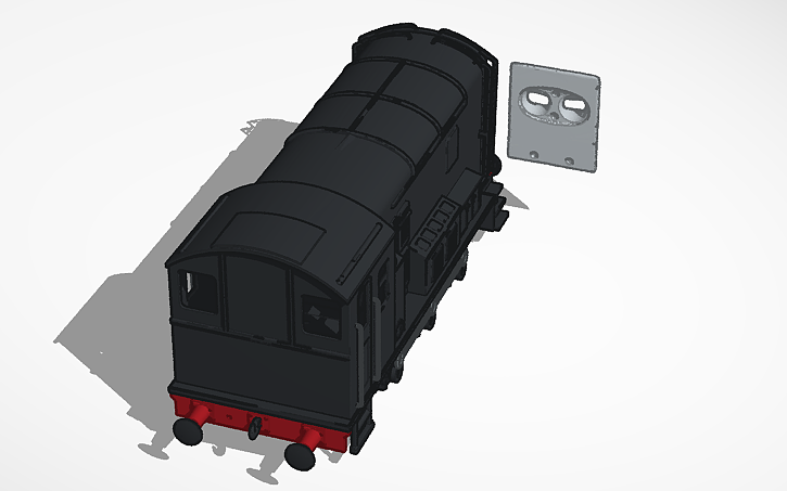 3D design Copy of Gauge 1 Diesel Replica - Tinkercad