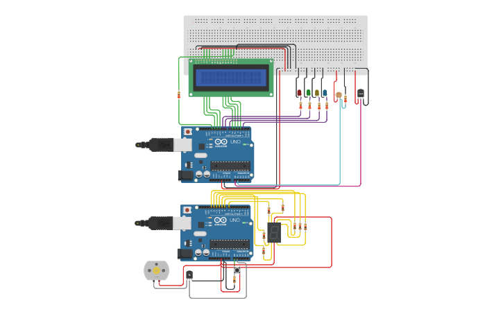 Circuit Design Arduino Project 1 Final Tinkercad