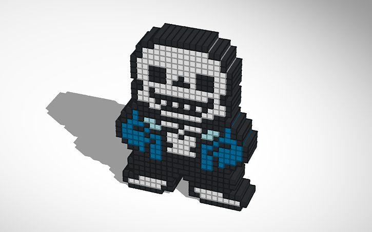 3D design Sans - Tinkercad