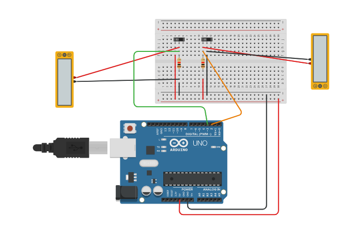 Circuit design Interruptor funcionamiento - Tinkercad