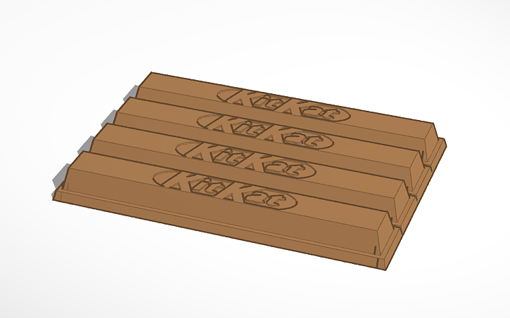 3D design KitKat | Tinkercad