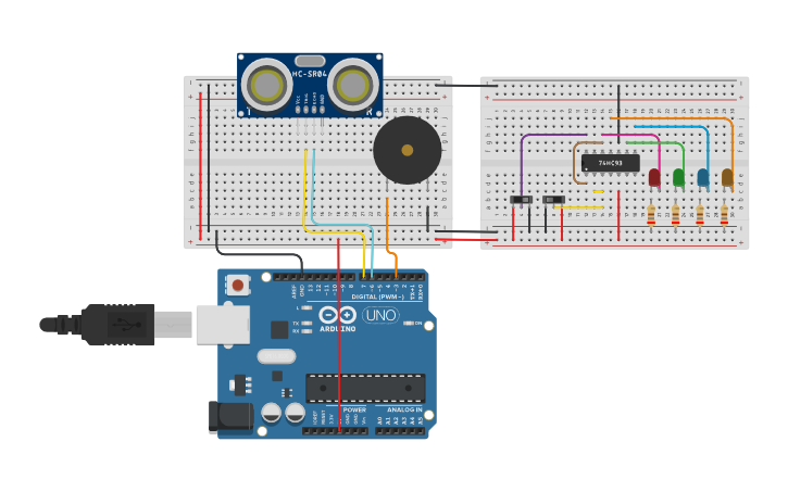 Circuit design Projeto Final | Tinkercad