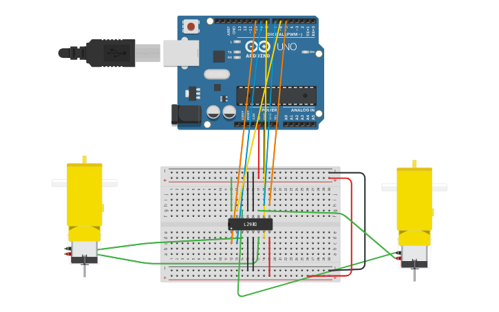 Circuit design Task 4 - Tinkercad