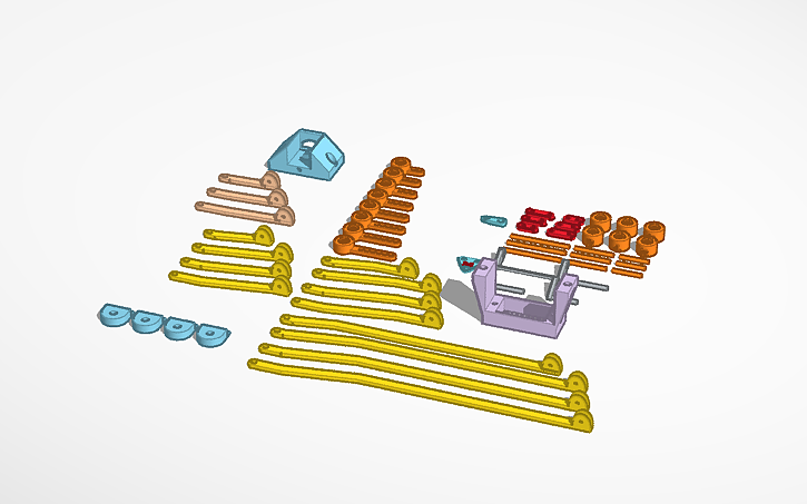 3D design Servo-Weichenantrieb - Servo Switch Drive - Tinkercad