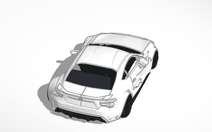3d Design Copy Of Frs Concept Car Tinkercad