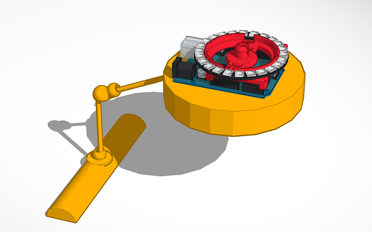 3D design lamp - Tinkercad