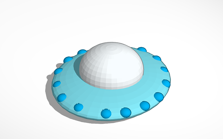3D design UFO | Tinkercad