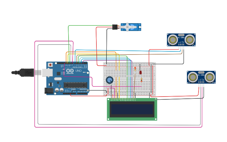 Circuit design Copy of inclass Assignment Sum23 - Tinkercad