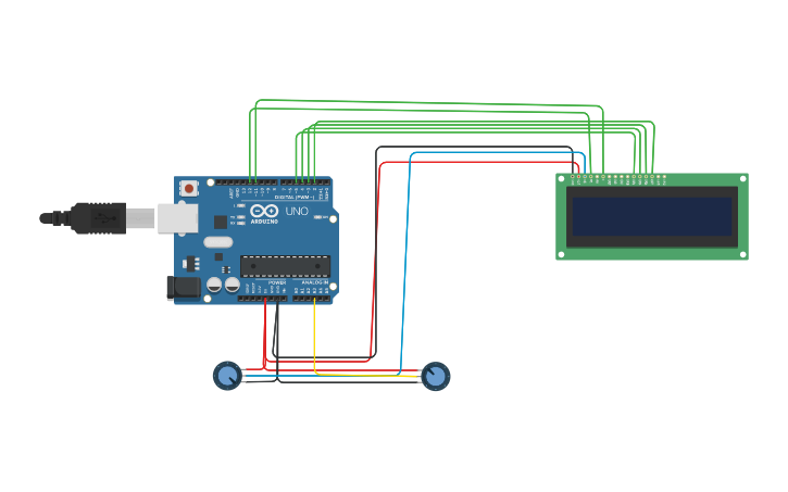 Circuit Design Volt Meter Tinkercad