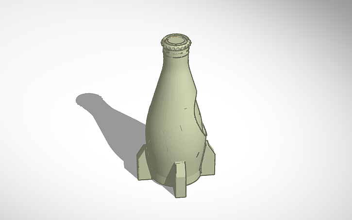 3D design 1:12 Scale Nuka Cola Bottle | Tinkercad