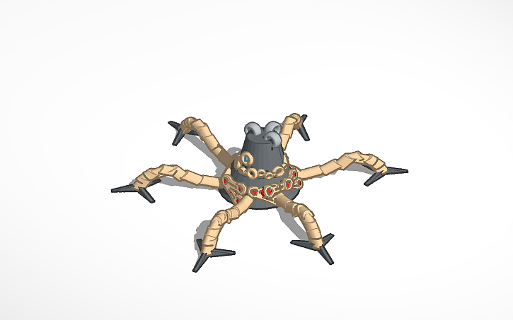 3D design Guardian Stalker BOTW - Tinkercad