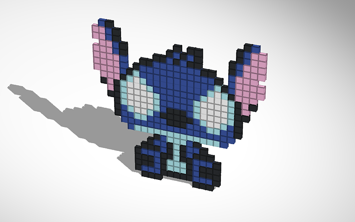 3D design Stitch - Tinkercad