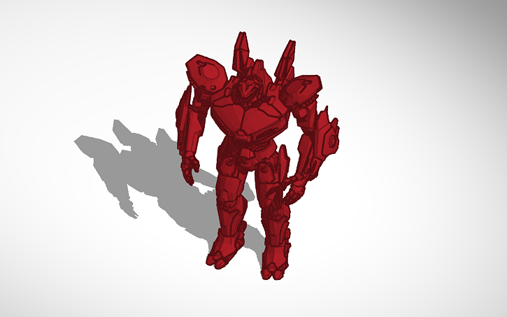 3D design Pacific Rim Striker | Tinkercad