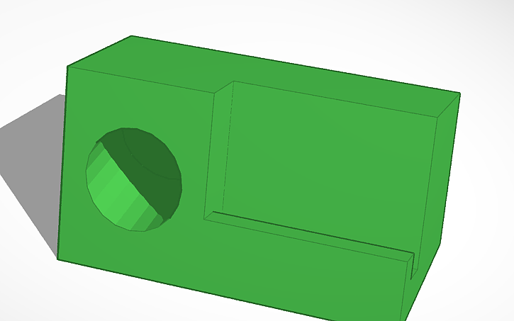 3D design Passive Amplifier with iphone - Tinkercad