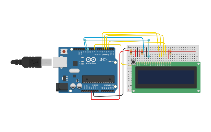 Circuit design Assignment 8 Level 3 - Tinkercad