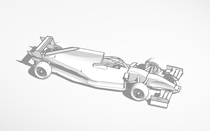 3D design F1 - Tinkercad