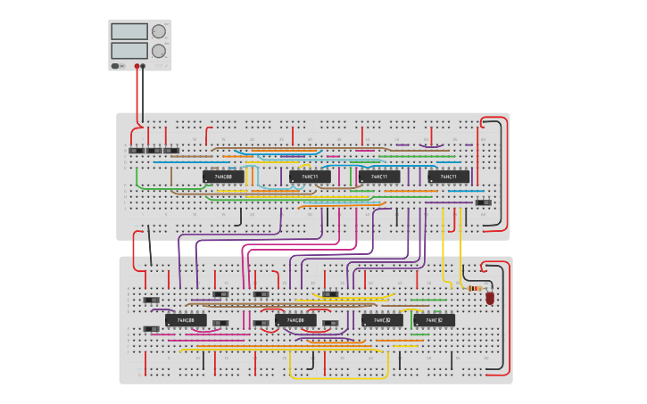 Circuit design Lab 3 c - Tinkercad