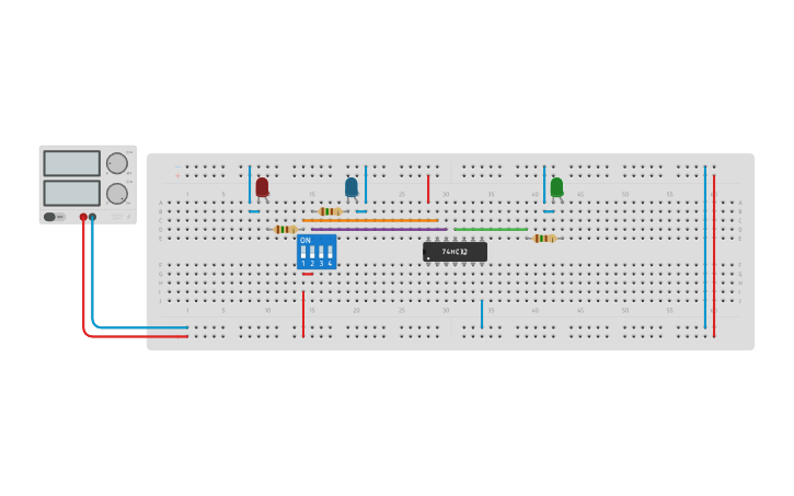 Circuit design Lab 7, F3, 213977H (Experiment 3) | Tinkercad