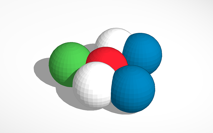 3D design Lithium Chloride | Tinkercad