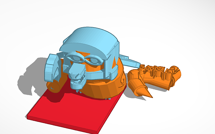 3D design Death rohan - Tinkercad