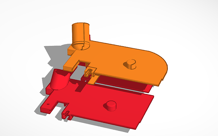 3D design W.I.P. Craftsman Table Saw sawdust vacuum trap 103.22160 ...