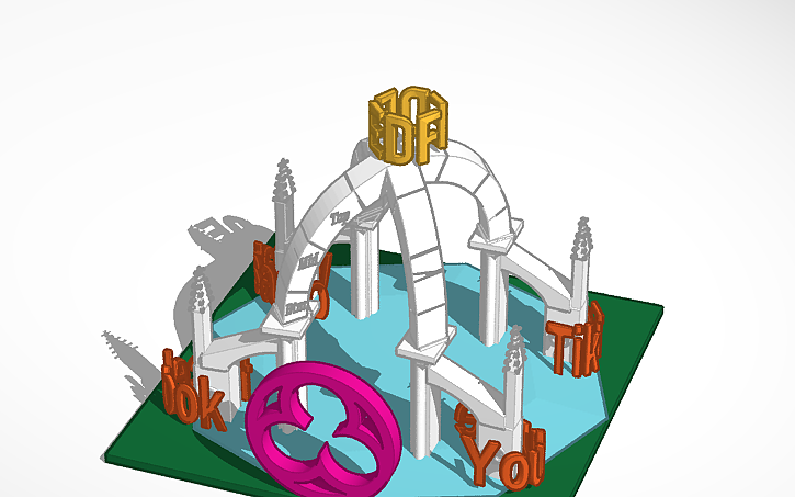 3D design Escuela Digital Futurista - Tinkercad