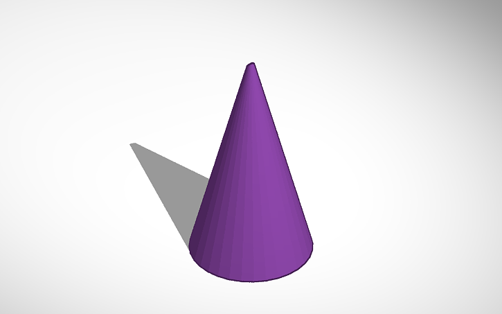 3D design Frosting Cone | Tinkercad