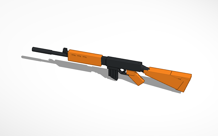 3D design FN FAL: The Free World's Right Arm | Tinkercad