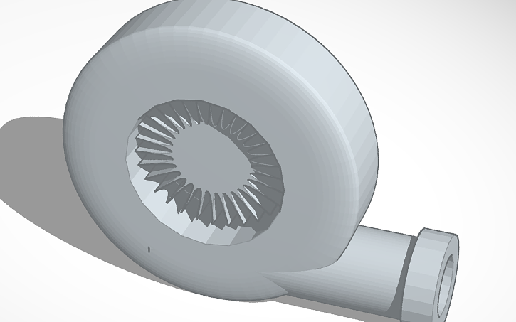 3D design TURBO - Tinkercad